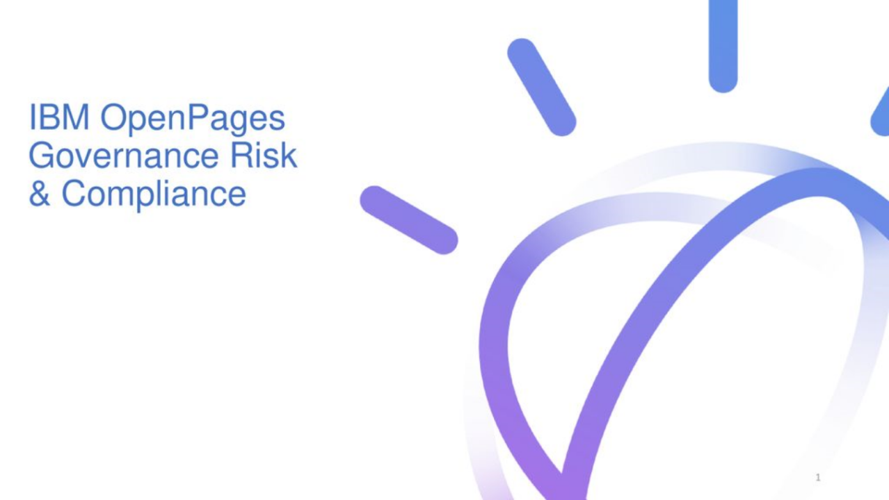 IBM Openpages GRC